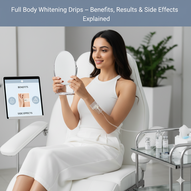 Full Body Whitening Drips – Benefits, Results & Side Effects Explained ...